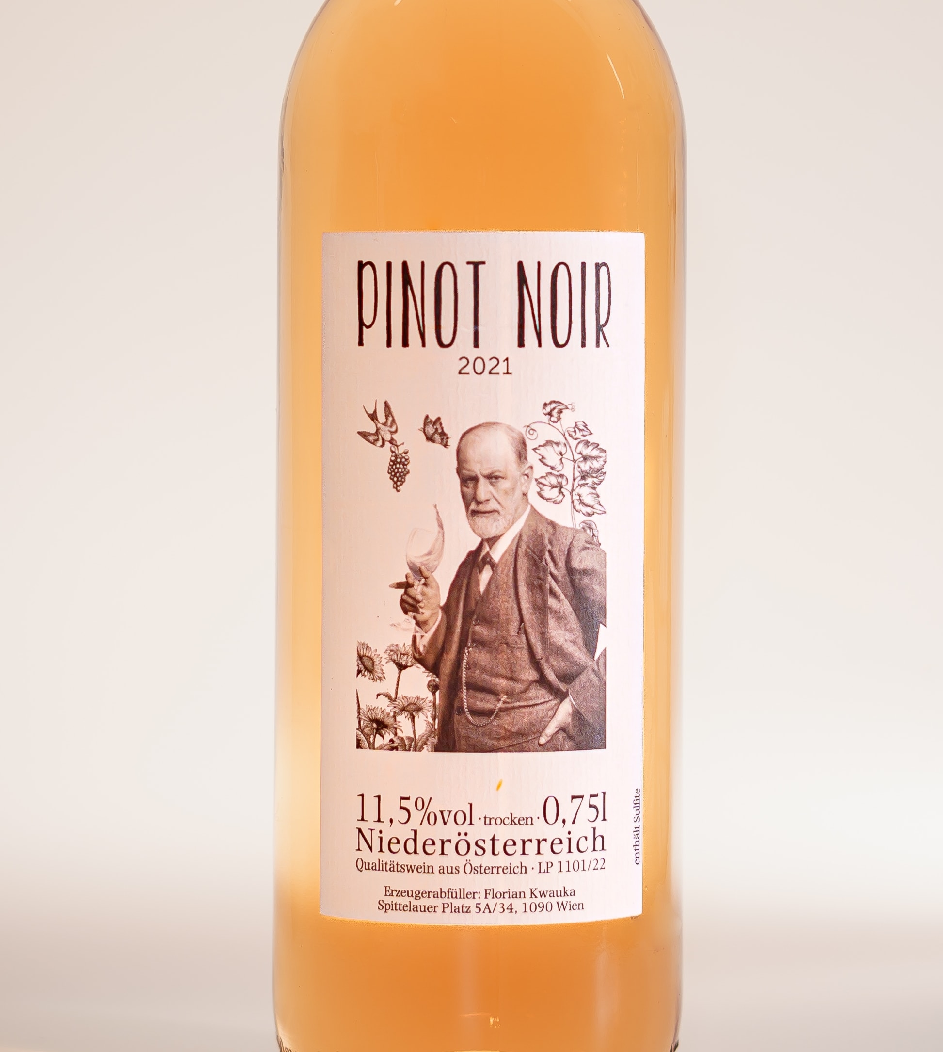 Pinot Noir Rosé 2021 - Traubendeutung: Sigmund Freud Wein
